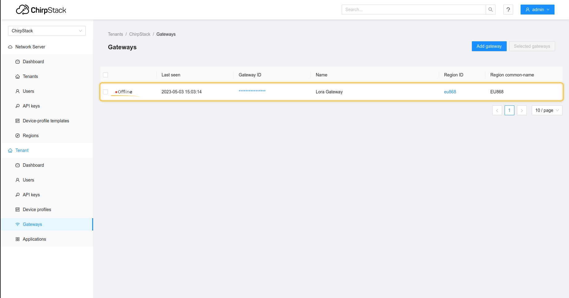 How to connect UG56 LoRaWAN® Gateway to ThingsBoard? | ThingsBoard ...