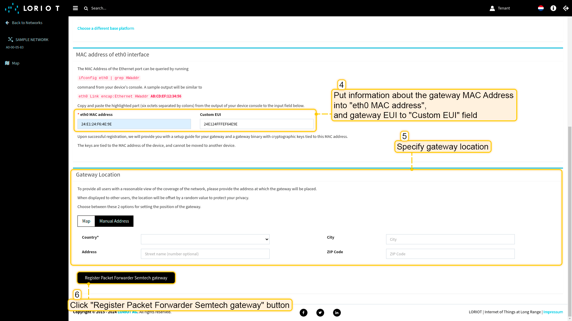How To Connect Ug56 Lorawan® Gateway To Thingsboard Thingsboard Professional Edition