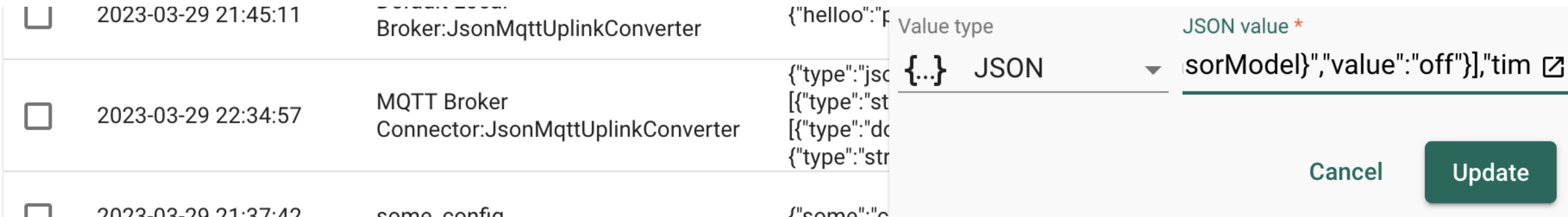 How to use remote converter update | ThingsBoard IoT Gateway