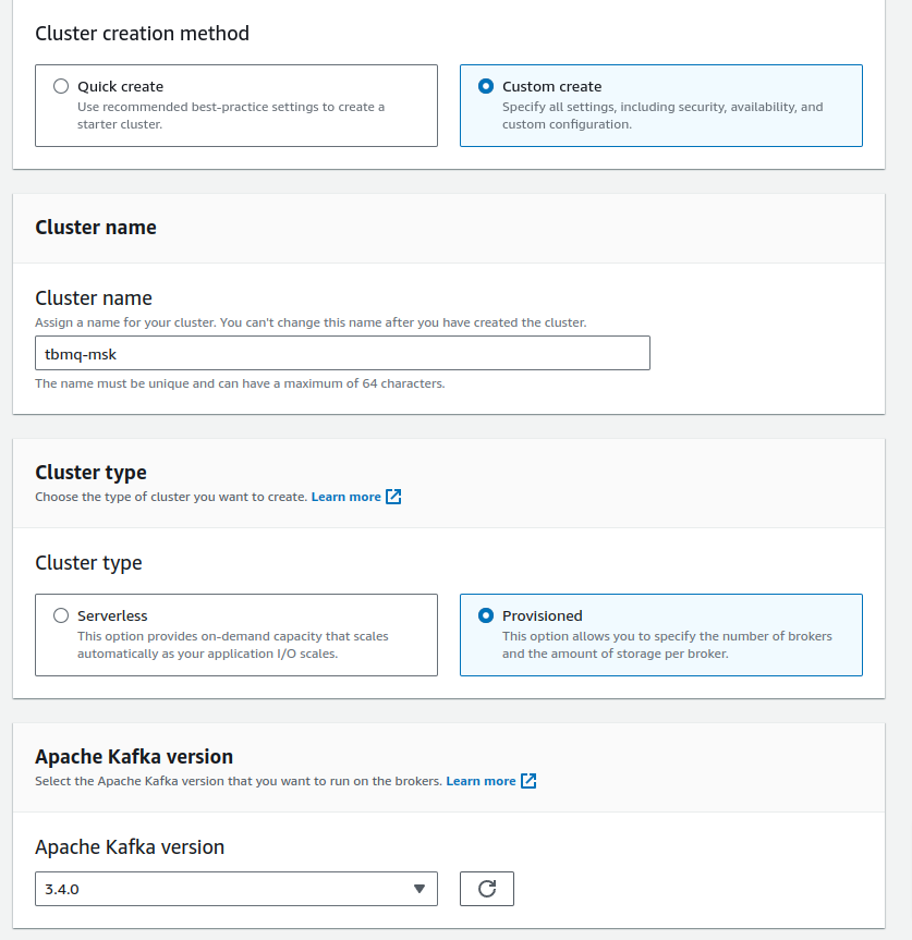 Cluster Setup Using Aws Infrastructure Mqtt Broker