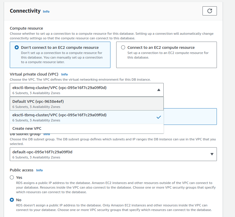 Cluster setup using AWS infrastructure | MQTT Broker