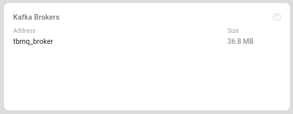 Monitoring | MQTT Broker